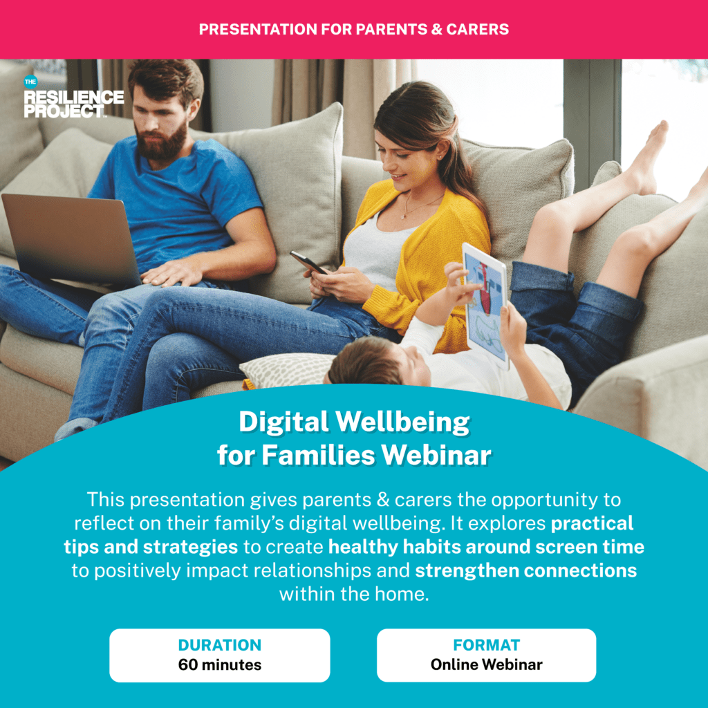 Digital Wellbeing for Families Webinar - Catholic College Sale